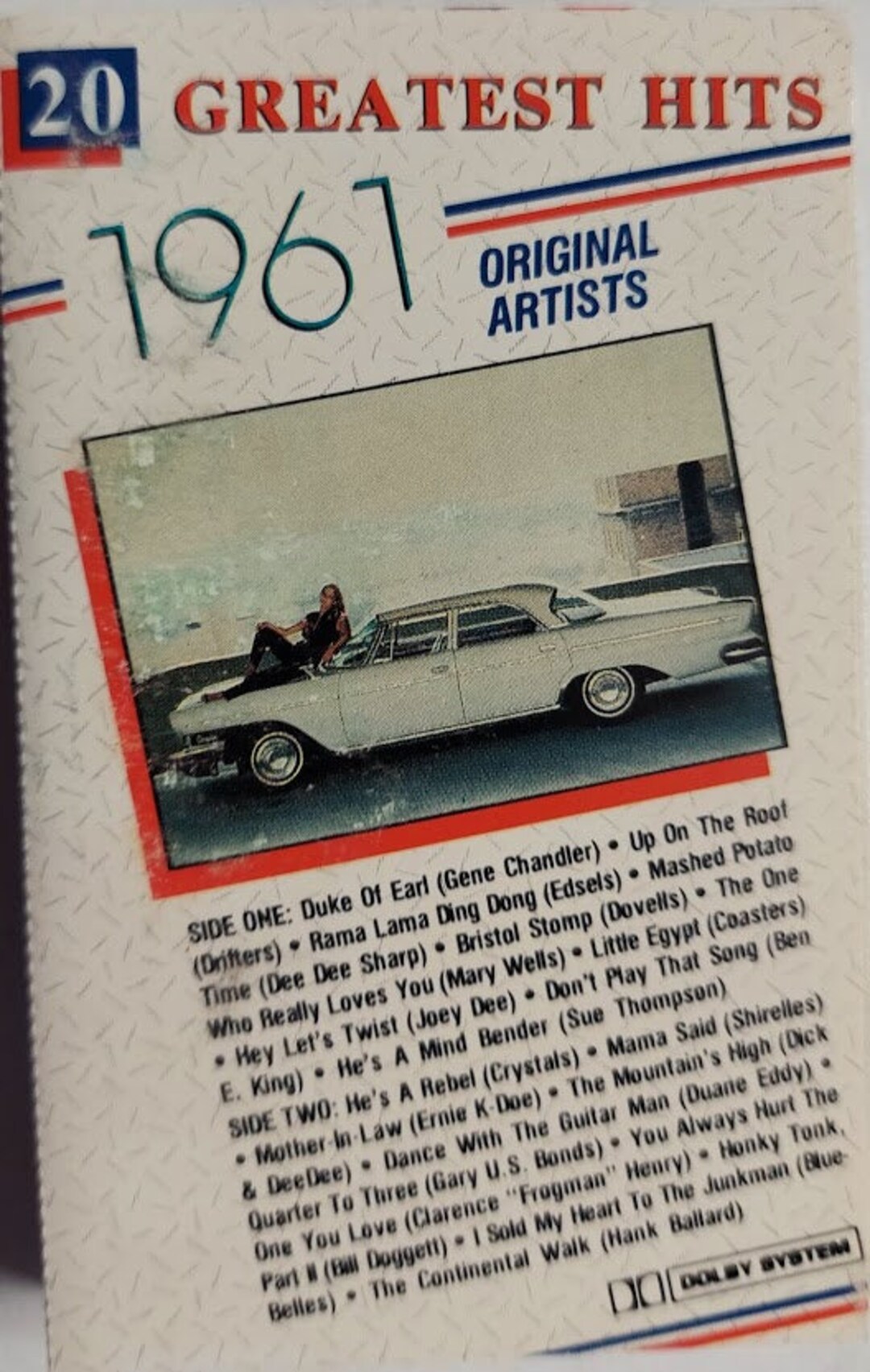 Cassette 1961 Vintage Music by Various Artists Titled 1961 20 - Etsy ...