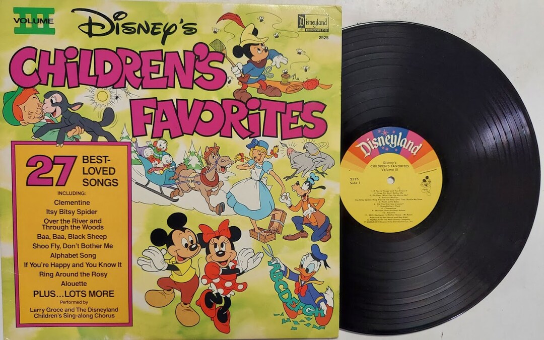 Larry Groce and the Disneyland Children's Sing-along Chorus – Disney's ...