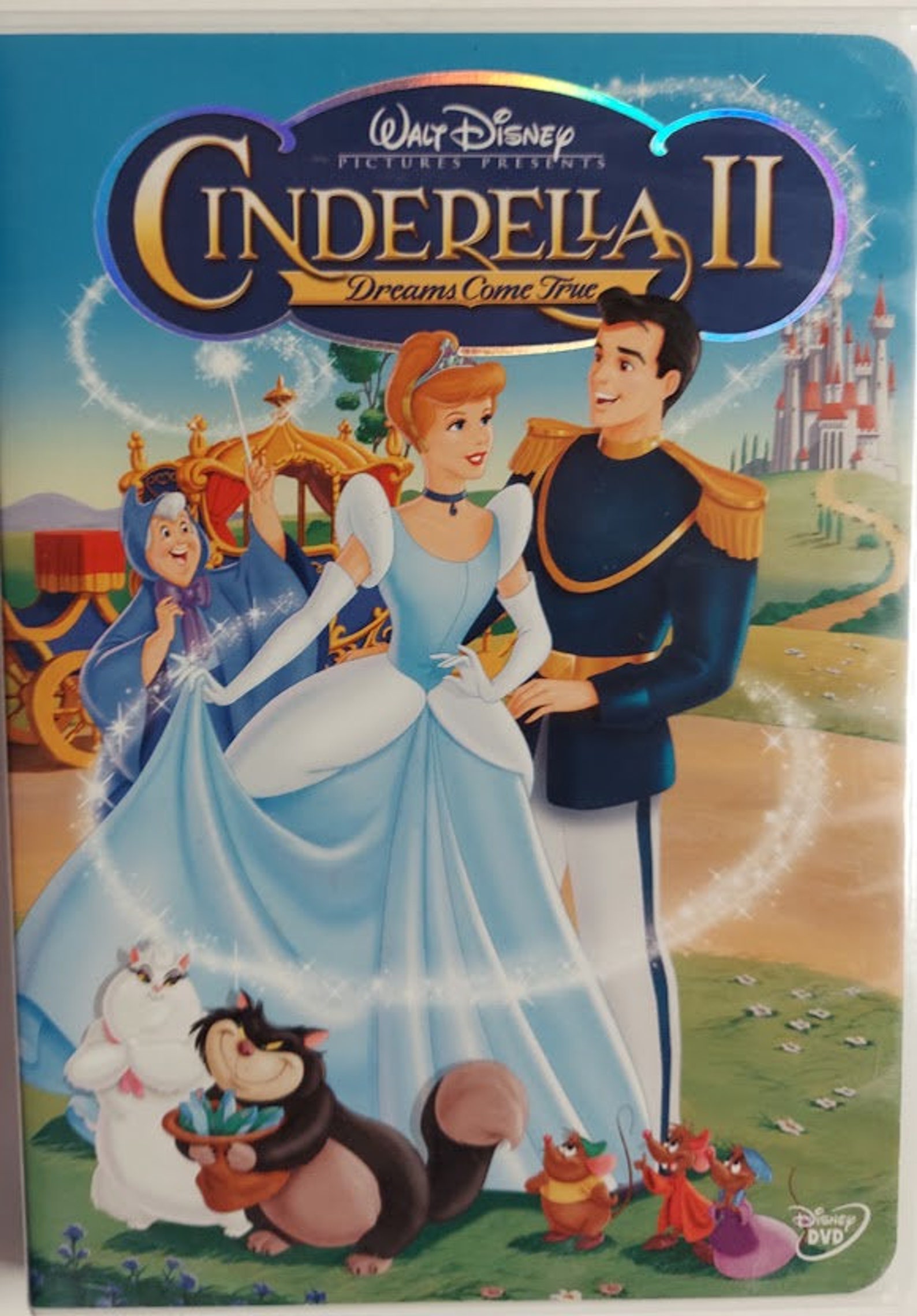 VHS 2001 Vintage Movie by Walt Disney Titled Cinderella II Dreams Come ...