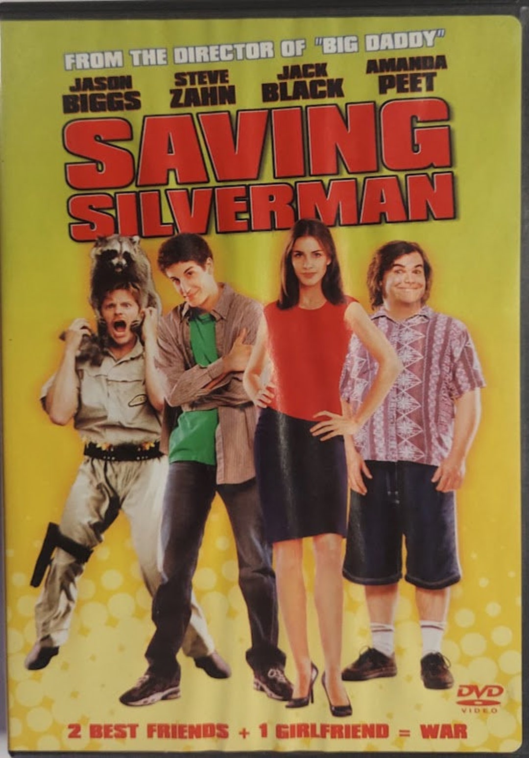 DVD 2001 Vintage Movie Titled Saving Silverman Starring Jack Black ...