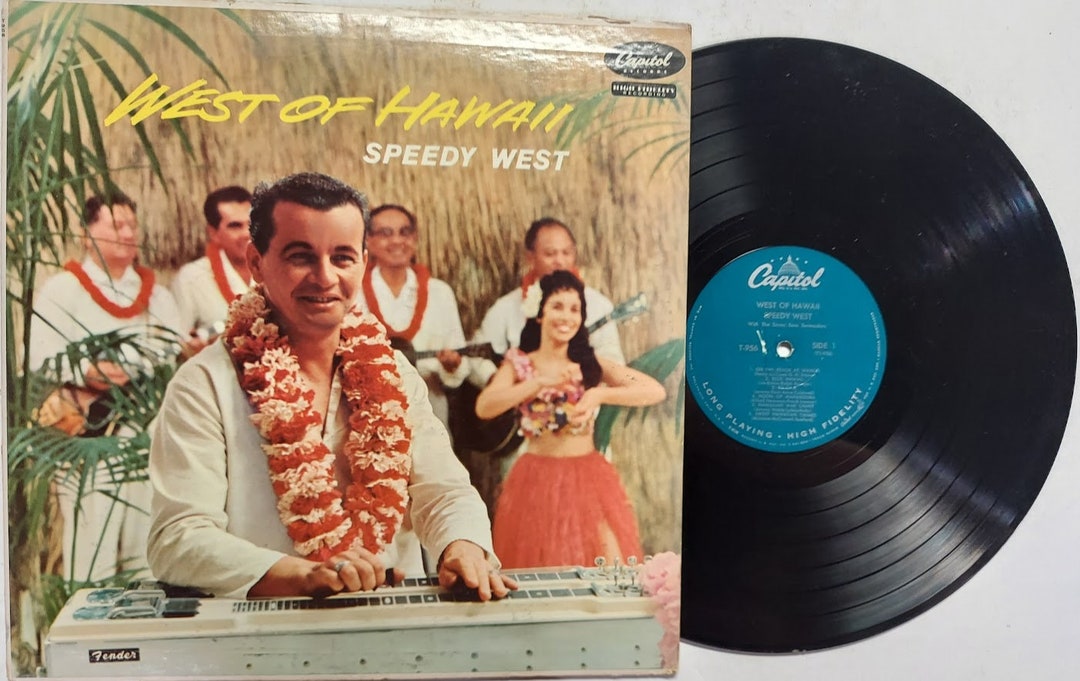 Vintage 1958 Vinyl Record Album by Speedy West Titled West of - Etsy