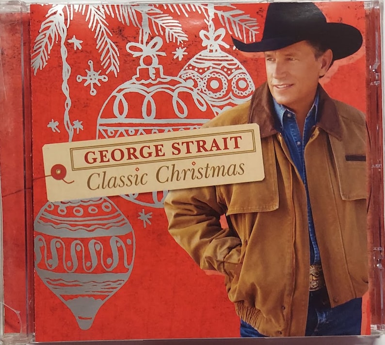 CD Used 2003 Vintage Music by George Strait Titled Classic Christmas - Etsy