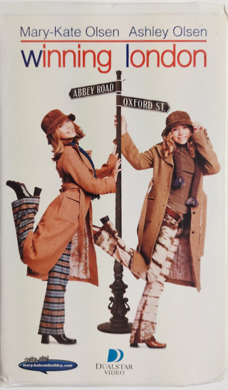 VHS 2001 Vintage Movie Titled Winning London Starring Mary-kate Olsen ...