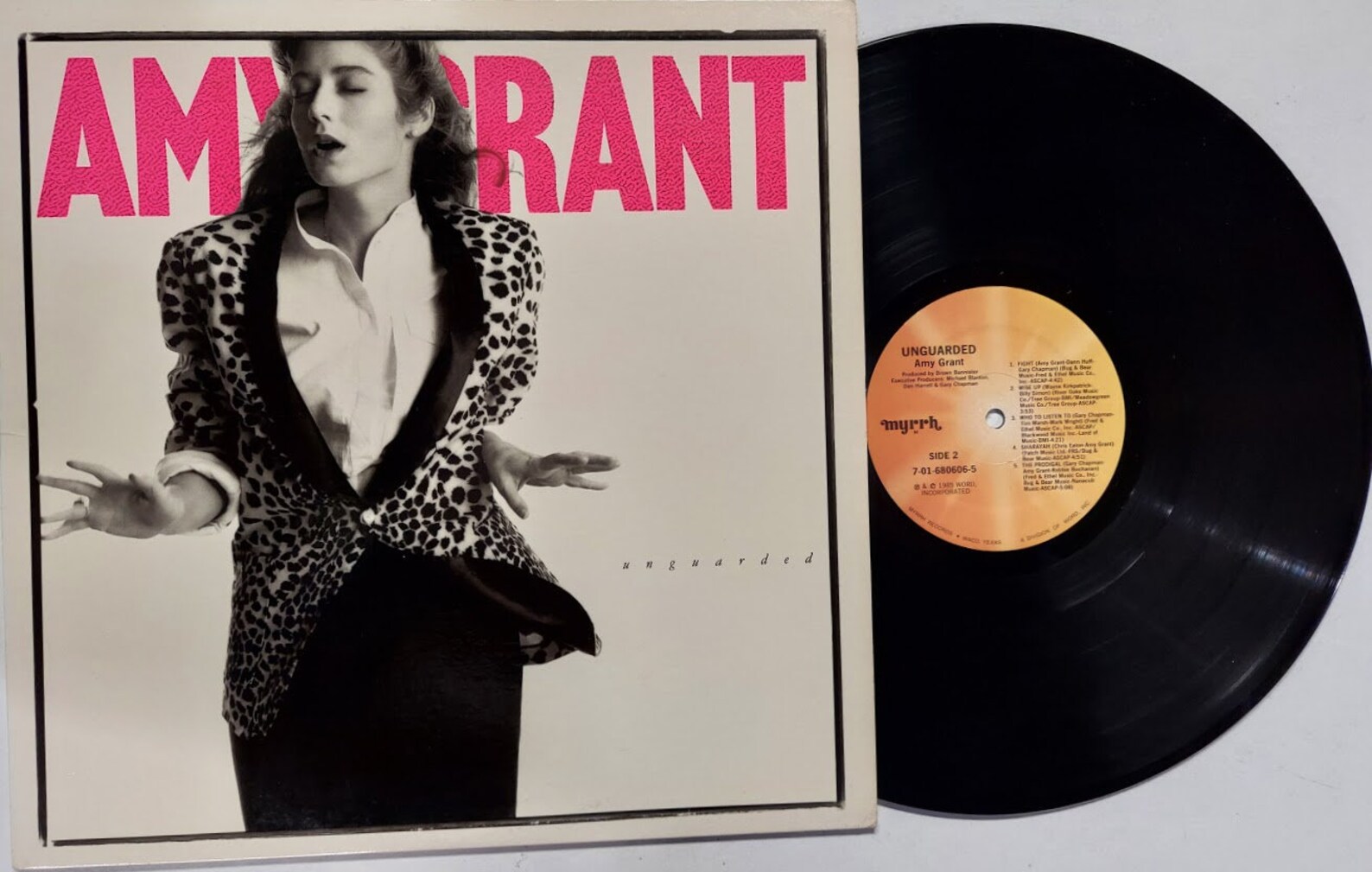 Vintage 1985 Vinyl Record Album by Amy Grant Titled Unguarded - Etsy