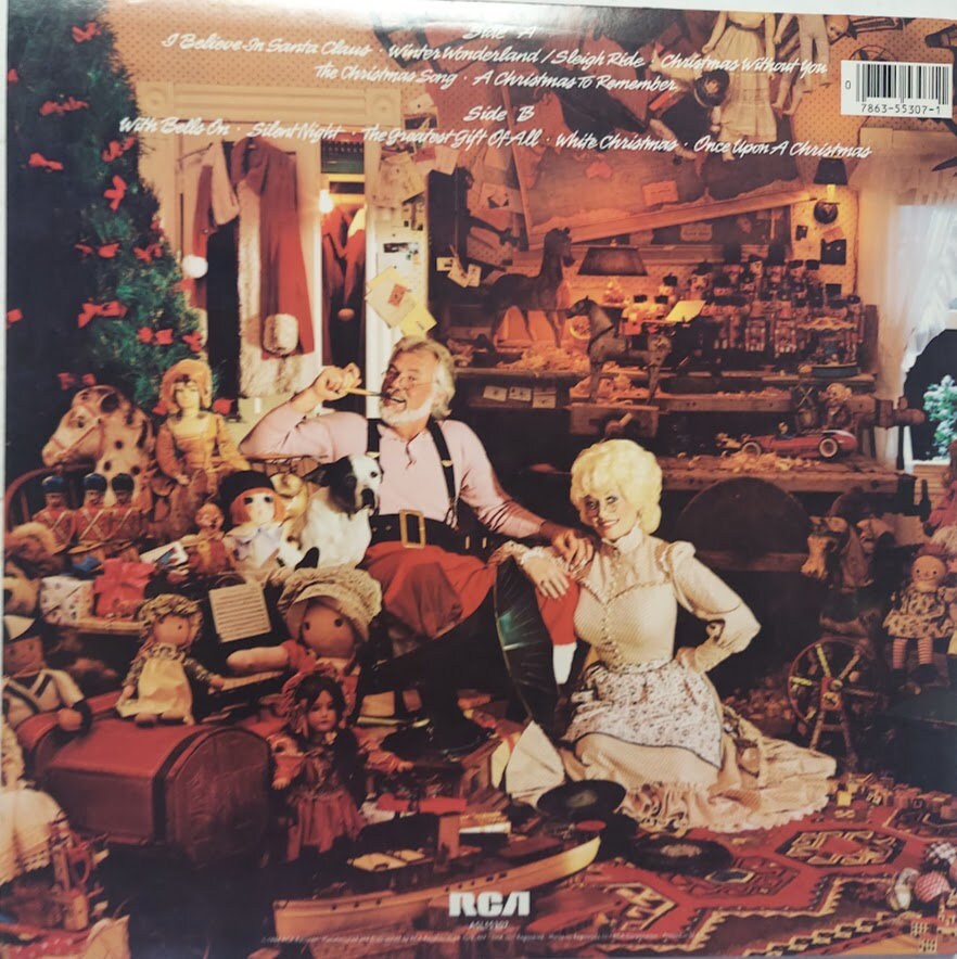 Vintage 1984 Vinyl Dolly Parton Record Album by Kenny & Dolly Titled ...