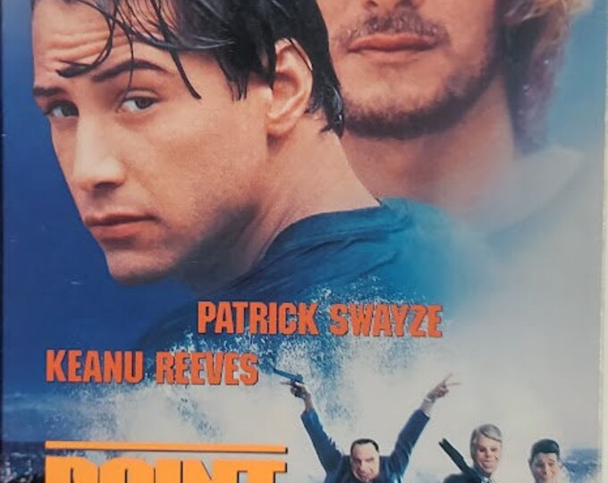VHS 1991 Vintage Movie Titled Point Break Starring Keanu - Etsy