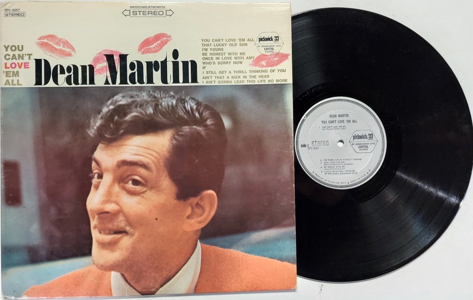 Vintage 1967 Vinyl Record Album by Dean Martin titled You | Etsy