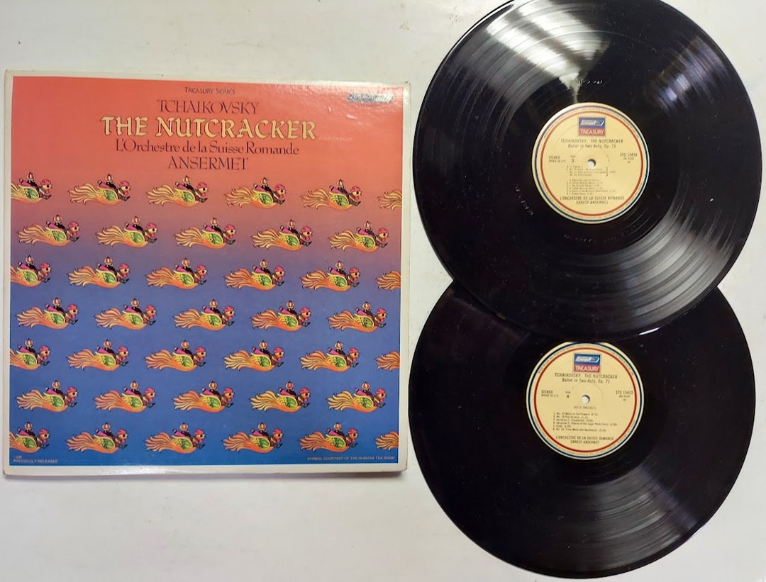 Vintage 1978 Vinyl Record Album by Tchaikovsky, Anserme Titled the Nutcracker Complete Ballet - Etsy