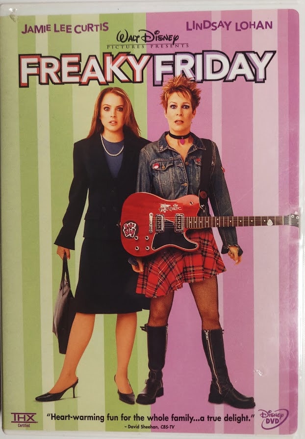 DVD 2003 Vintage Movie Titled Freaky Friday Starring Jamie Lee Curtis ...