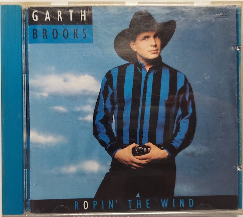 CD Used Country Music 1991 Vintage by Garth Brooks Titled Ropin' the ...