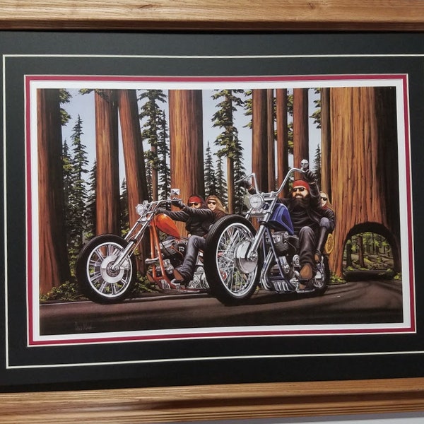 David Mann Motorcycle Art - Etsy