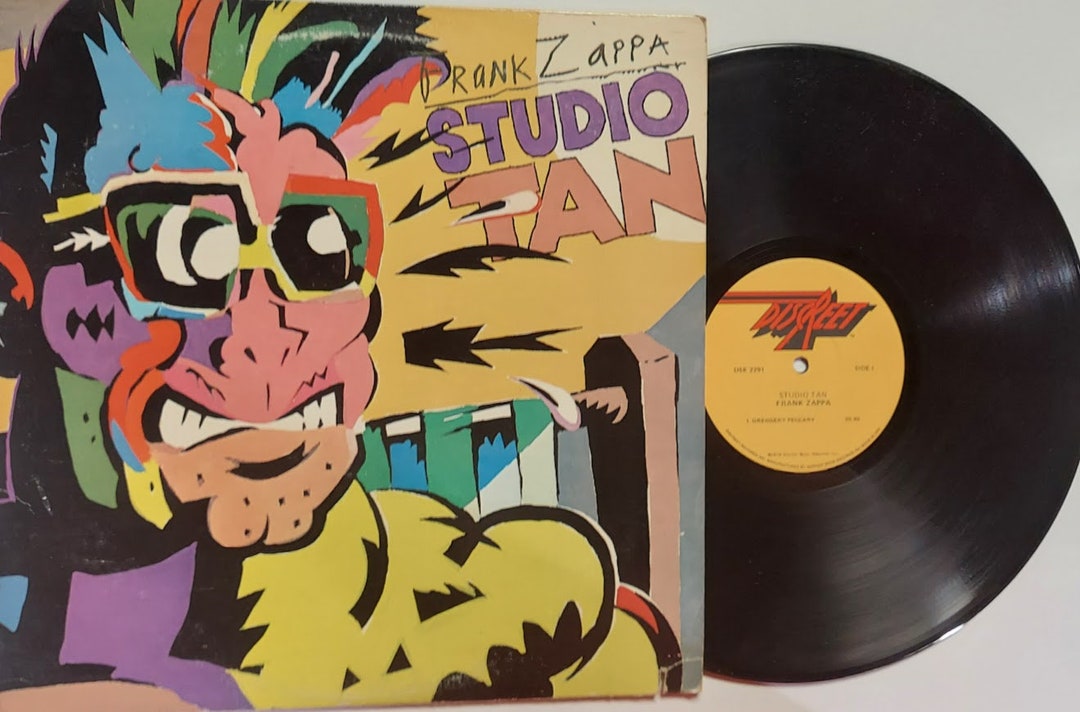 Vintage 1978 Vinyl Record Album by Frank Zappa Titled Studio Tan - Etsy