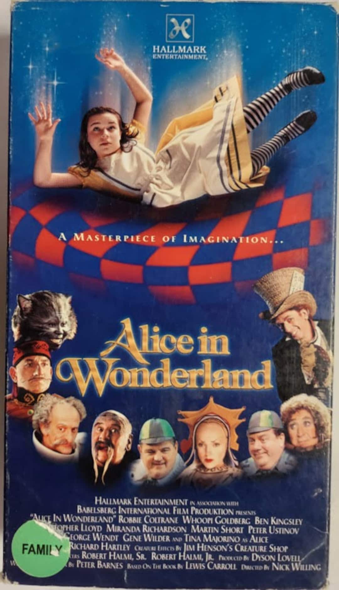 Alice In Wonderland 1999 Vhs