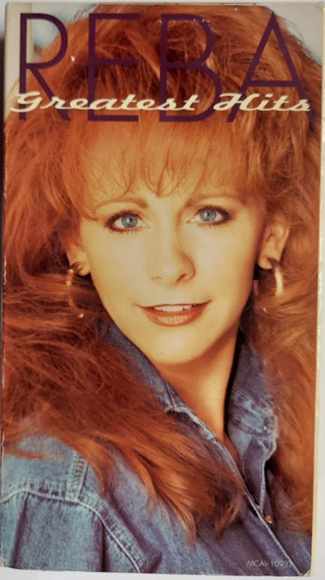 Rare VHS 1995 Vintage Movie Titled Reba Greatest Hits Starring - Etsy