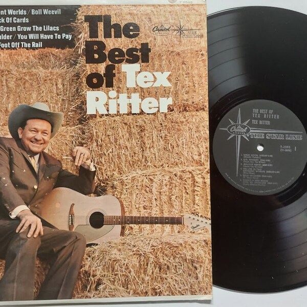 Tex Ritter - Etsy