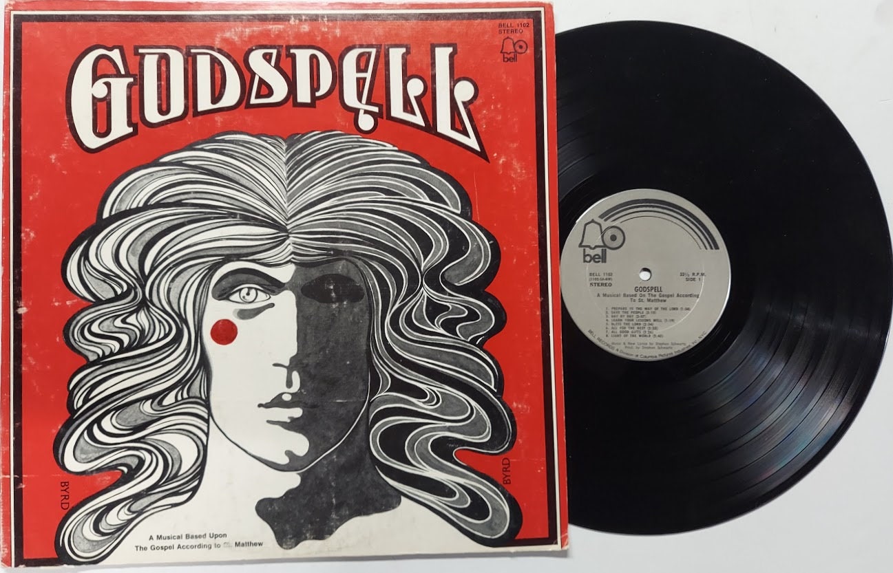 Vintage 1971 Vinyl Record Album by Godspell | Etsy