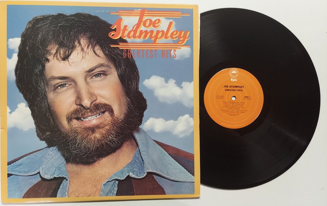 Vintage 1978 Vinyl Record Album by Joe Stampley Titled Greatest Hits - Etsy