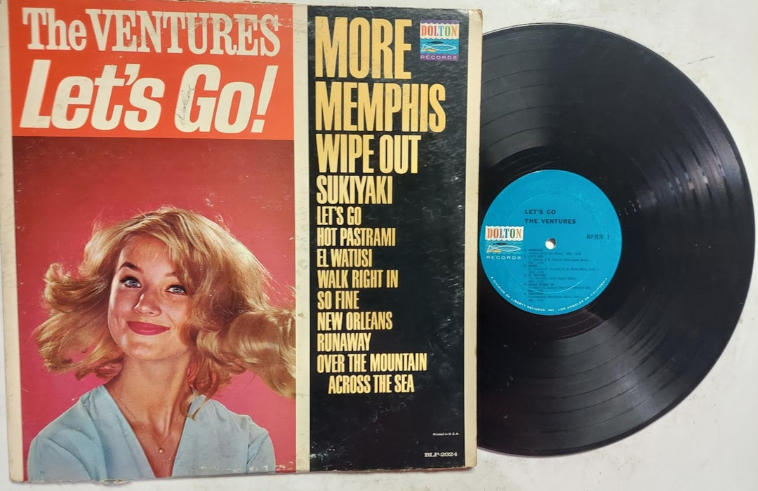 Vintage 1963 Vinyl Record Album by the Ventures Titled - Etsy