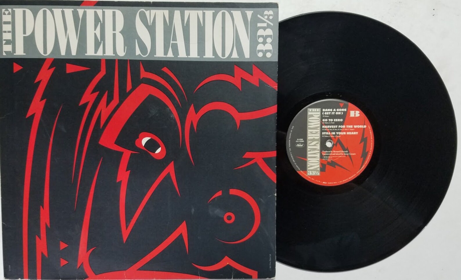 Vintage 1985 Vinyl Record Album by the Power Station Titled - Etsy