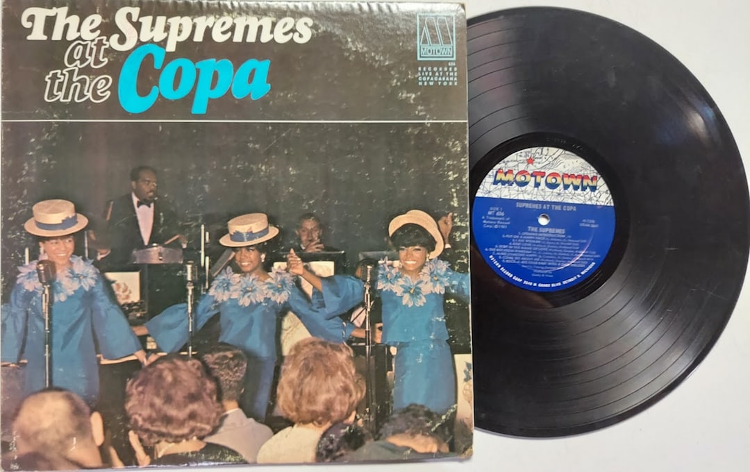 Vintage 1965 Vinyl Record Album by the Supremes Titled the Supremes at ...