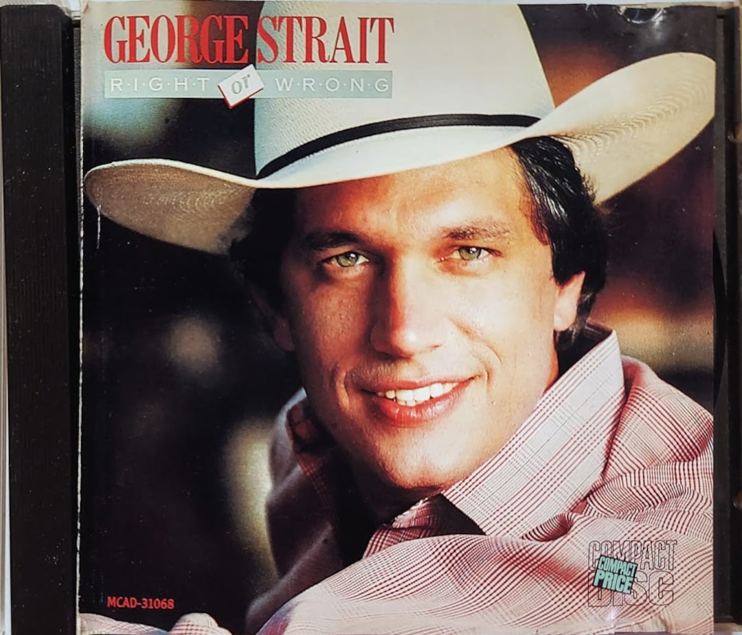 CD Used 1983 Vintage Country Music by George Strait Titled Right or ...