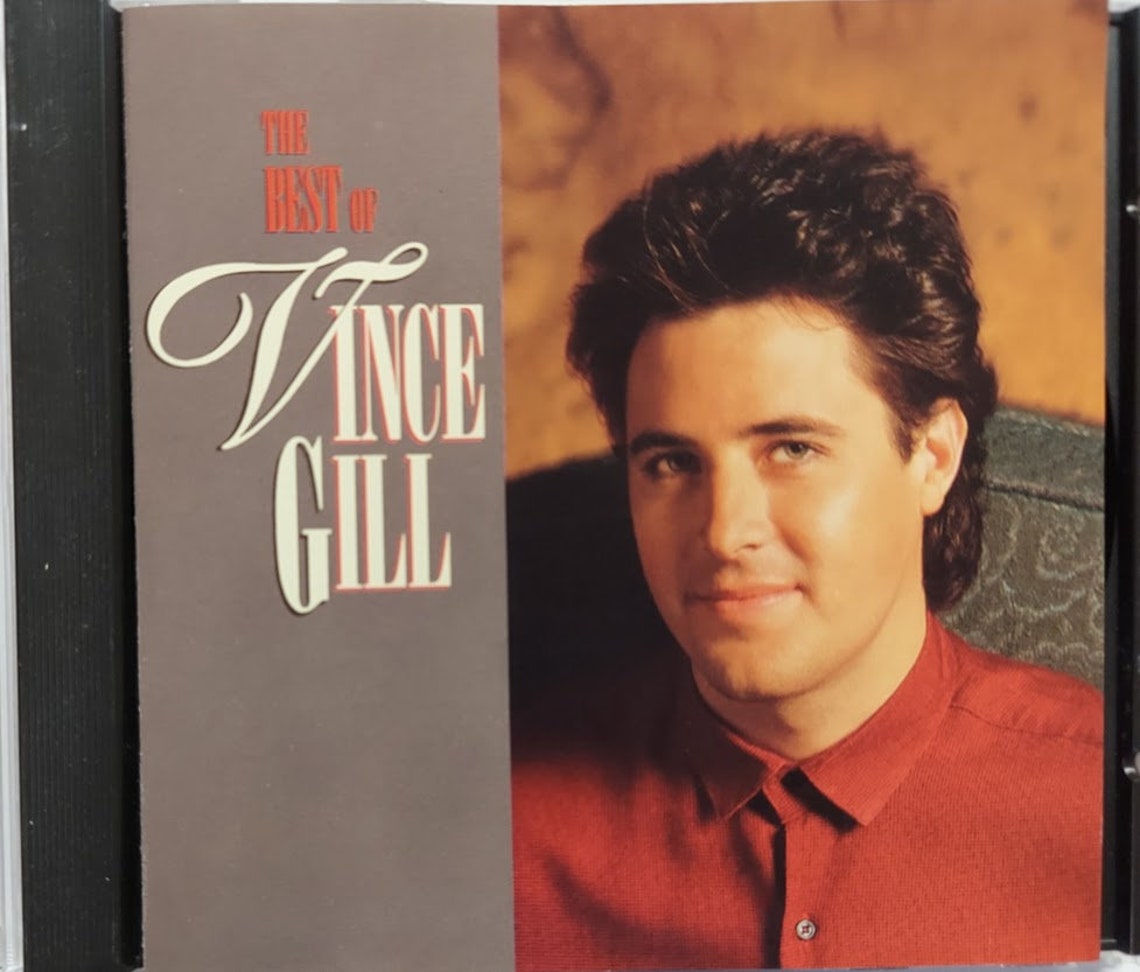 CD 1989 Vintage Music by Vince Gill Titled the Best of Vince - Etsy