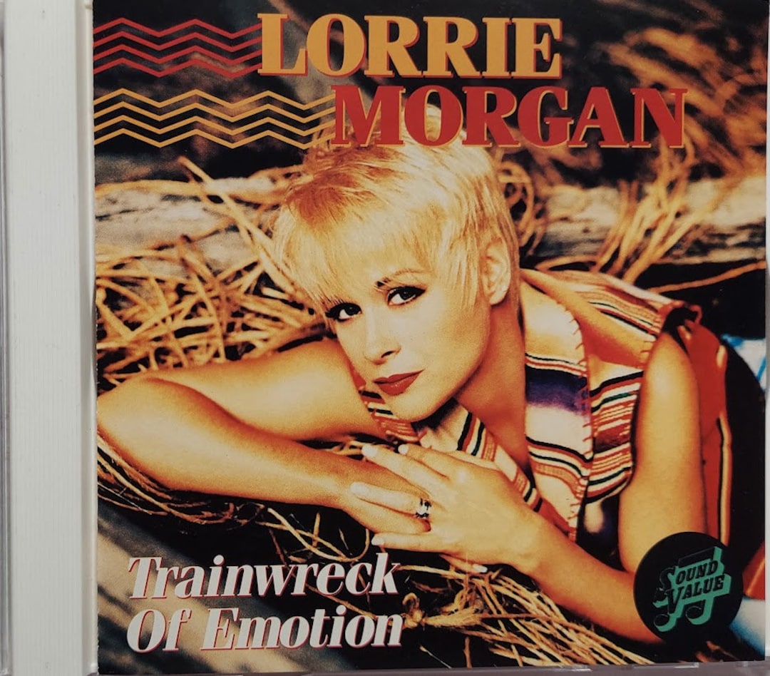 CD Used 1993 Vintage Country Music by Lorrie Morgan Titled Trainwreck of Emotion - Etsy