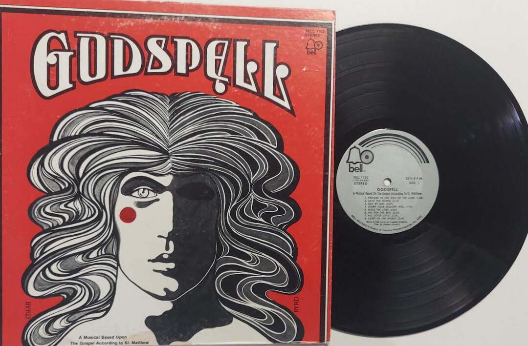 Vintage 1971 Vinyl Record Album by "godspell" Original Cast Titled ...