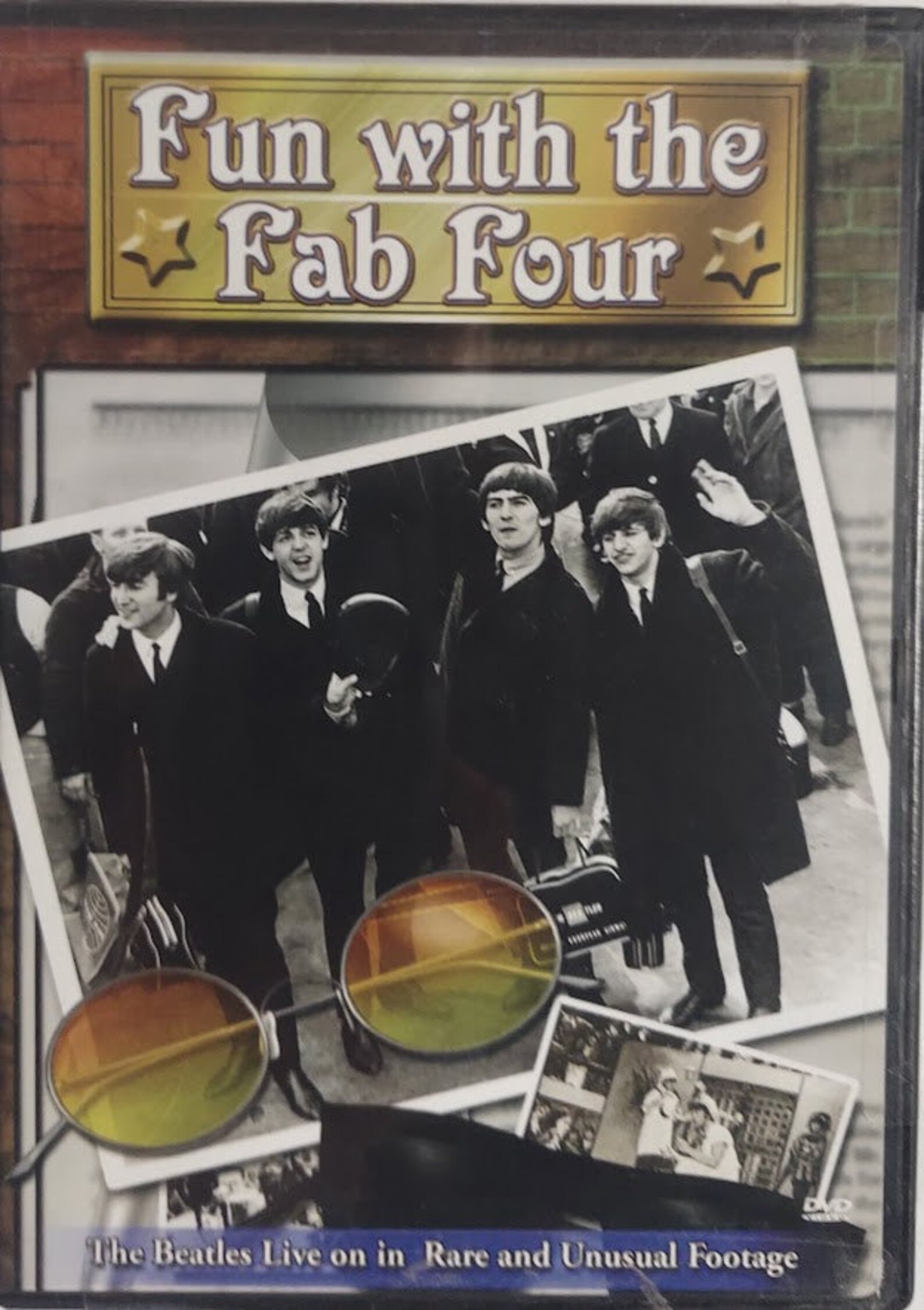 DVD Vintage Film by Beatles Titled Fun With the Fab Four - Etsy
