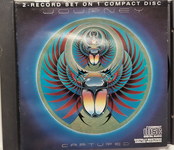 CD 1981 vintage Music by Journey intitulé Captured | Etsy