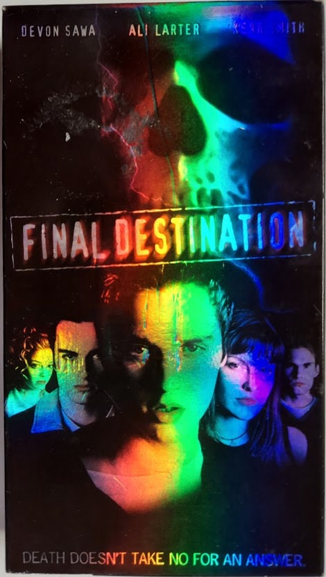 FINAL DESTINATION HORROR! Original 40x30 British Quad Movie Poster Kerr ...