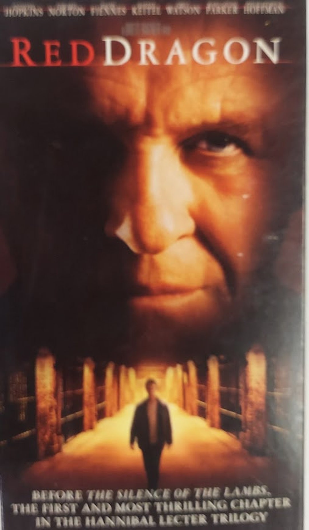 VHS 2002 Vintage Movie Titled Red Dragon Starring Edward Norton ...