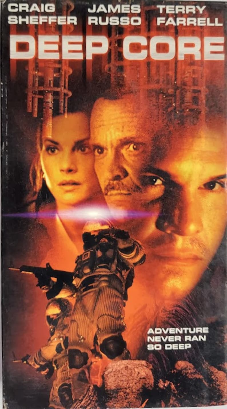 VHS 2000 Vintage Movie Titled Deep Core Starring Terry Farrell & Will ...