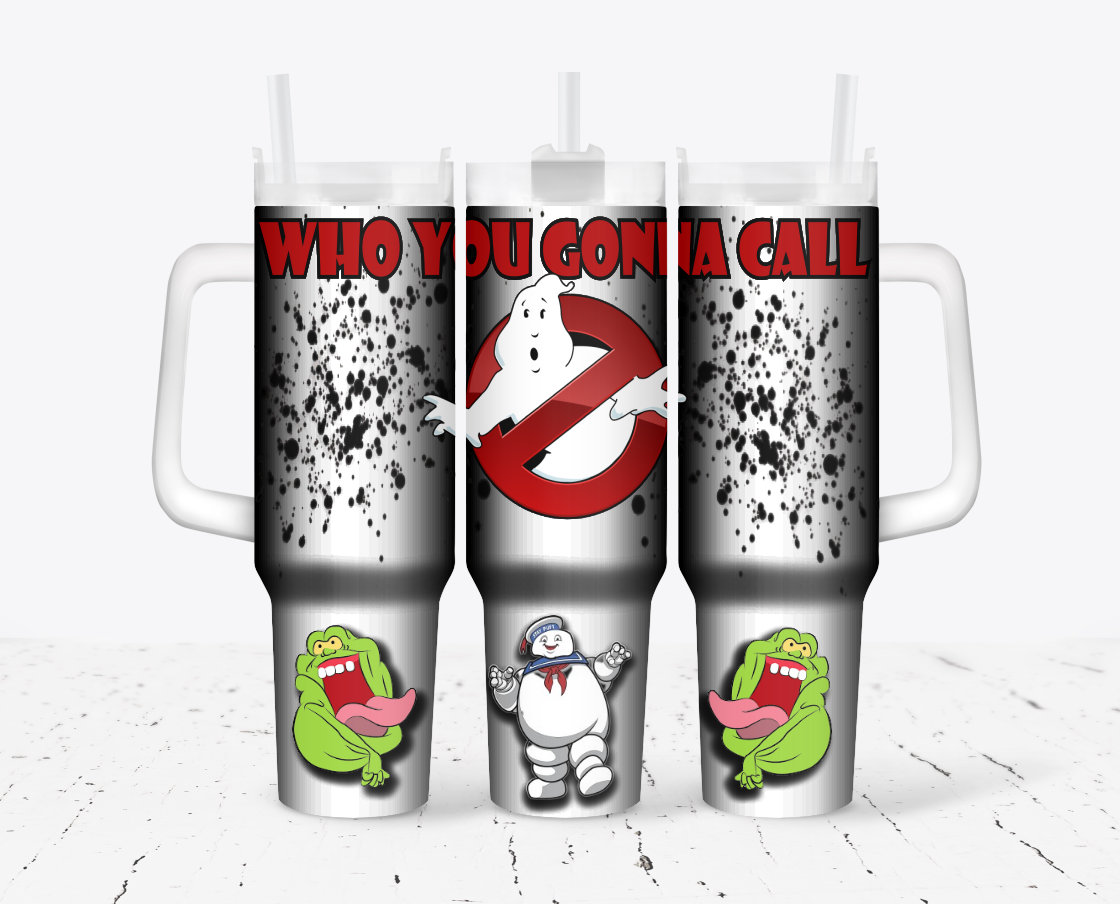 GHOSTBUSTERS 40OZ WRAP PNG - Etsy