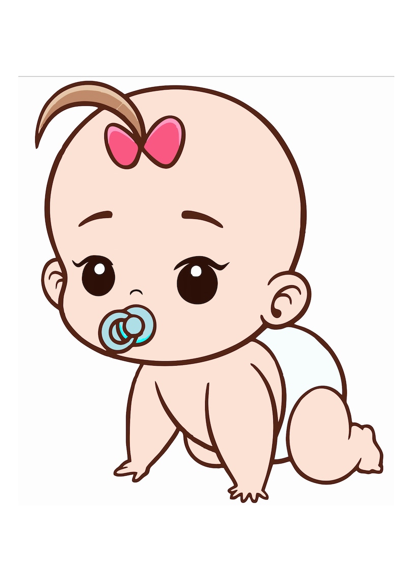 Vector en PDF de bebe | Etsy