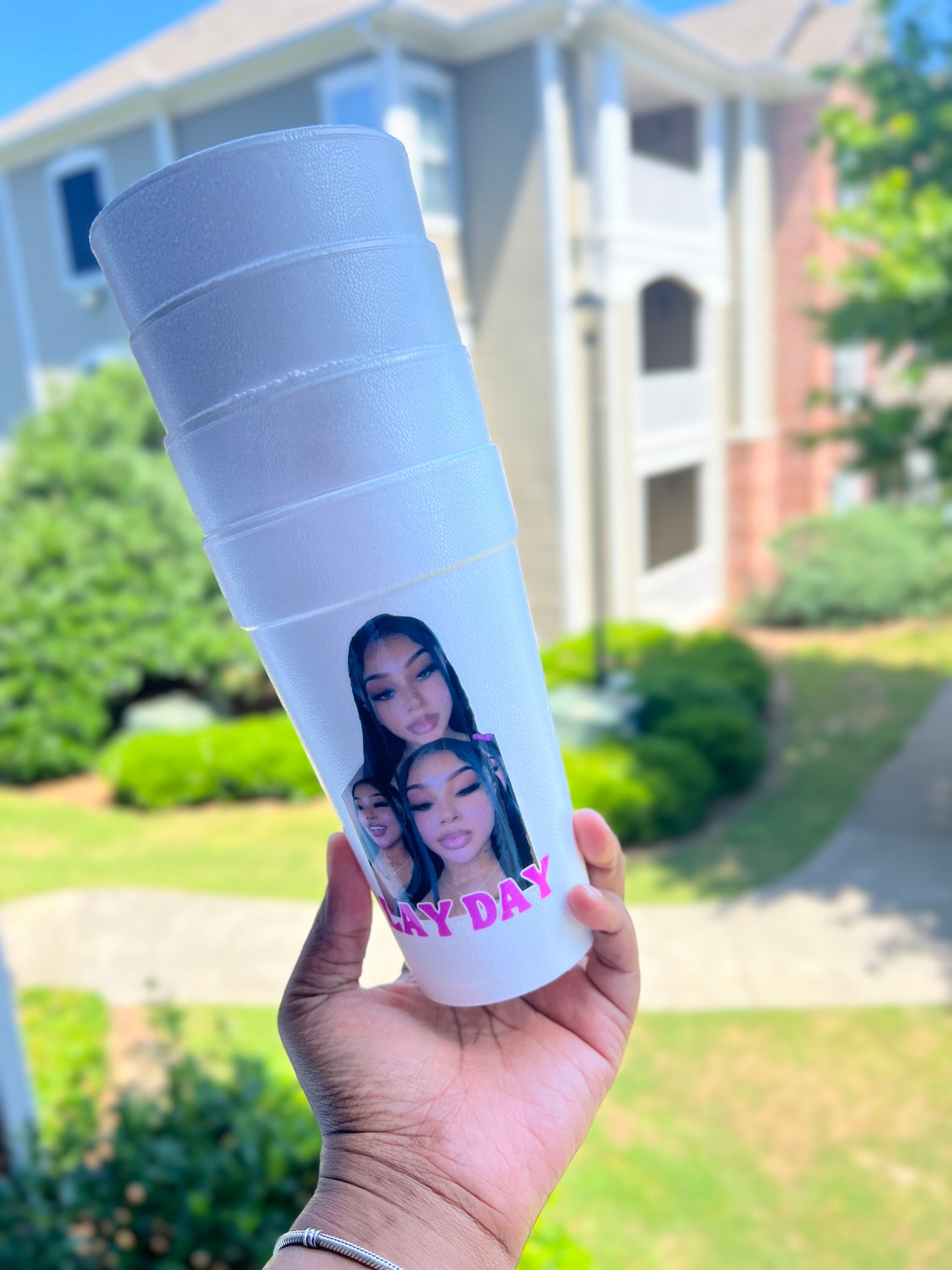 Custom Styrofoam Cups/ Clear Cups - Etsy