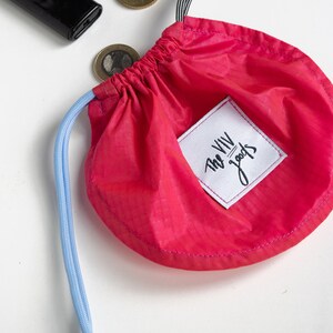 Single Drawstring Pouch Made From Ultralight Recycled Ripstop Nylon ...
