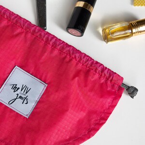 Single Drawstring Pouch Made From Ultralight Recycled Ripstop Nylon ...