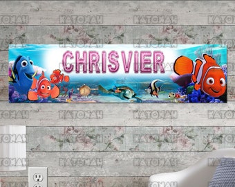 Finding nemo banner | Etsy