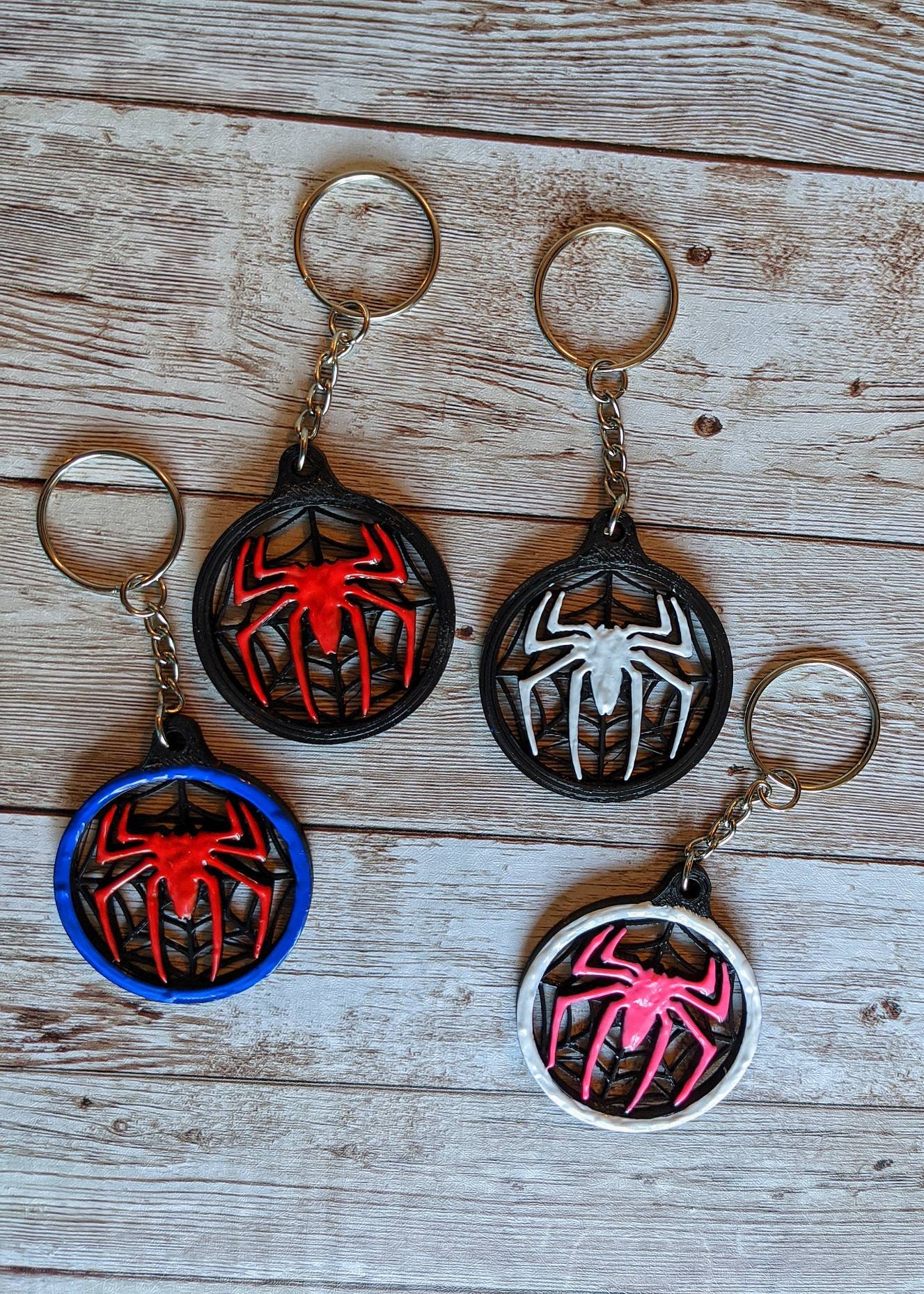 Spiderman/keychain/nerdy | Etsy