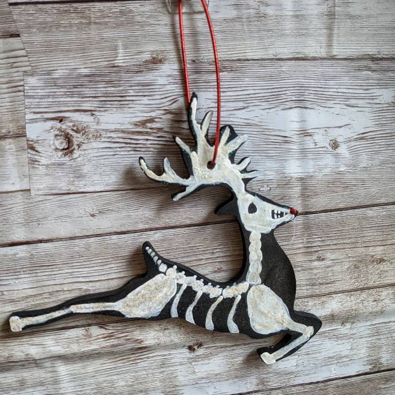 Reindeer Skeleton - Etsy