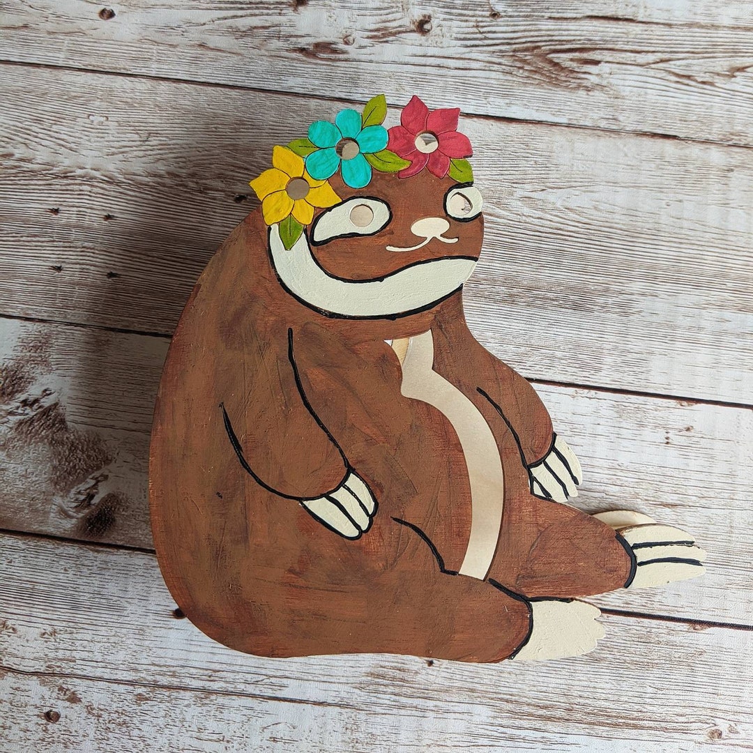Light up Sloth/sloth/nightlights/sloth Decorations/bedroom/sloth Decor ...