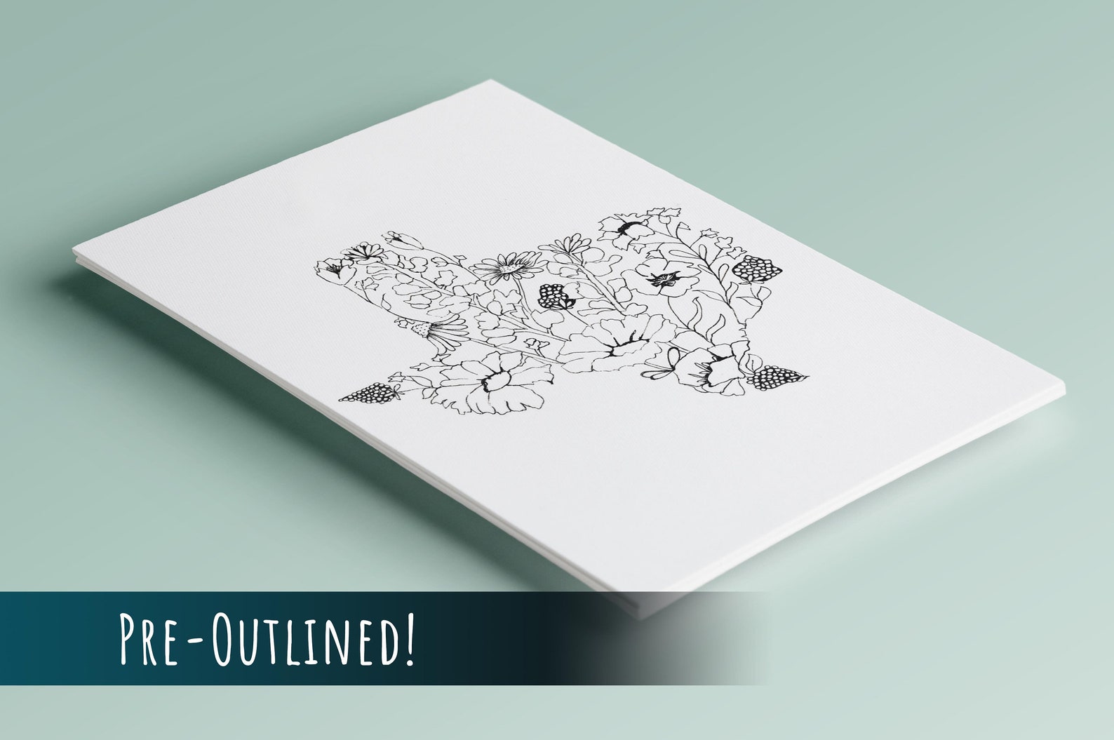 DIY KIT- Watercolor Piglet | Adult Paint Kit - Etsy