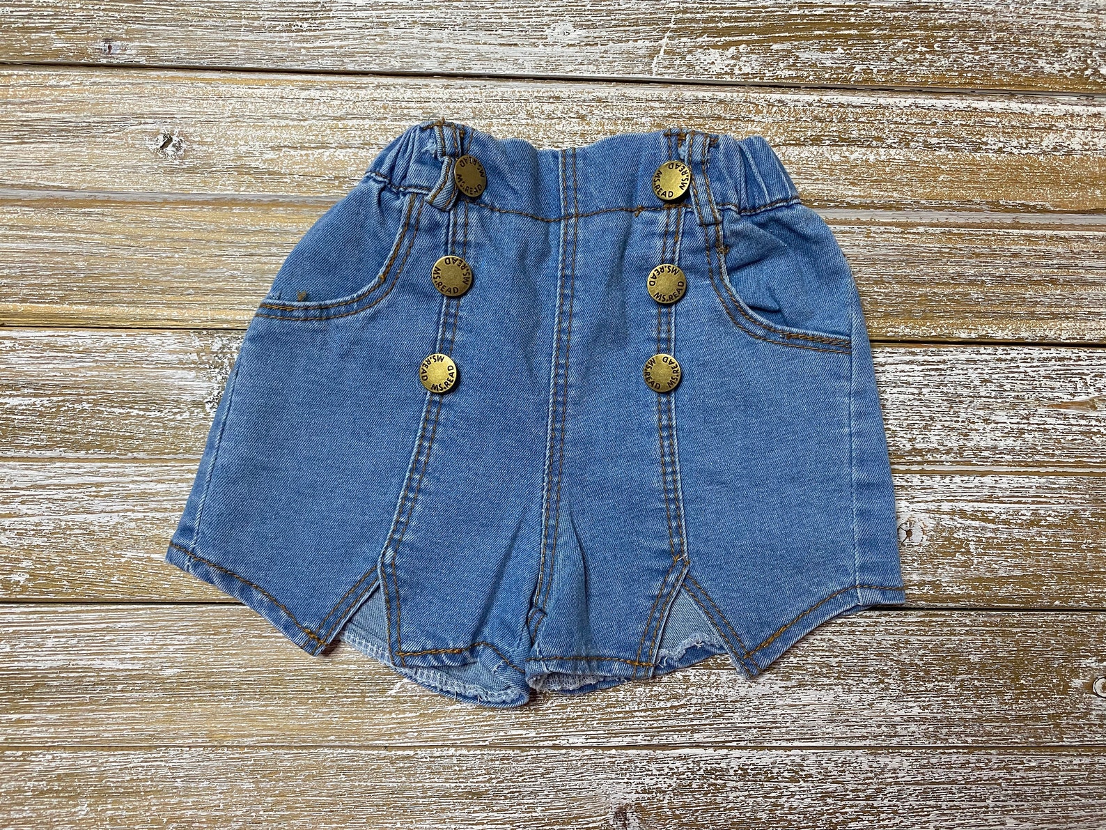 Toddler Fashion Denim Girls Shorts | Etsy