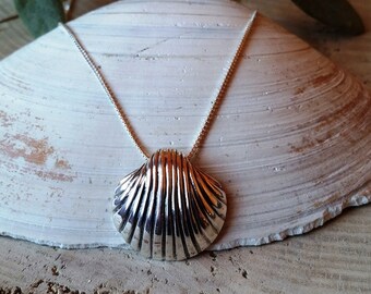 Large Shell Pendant - Etsy