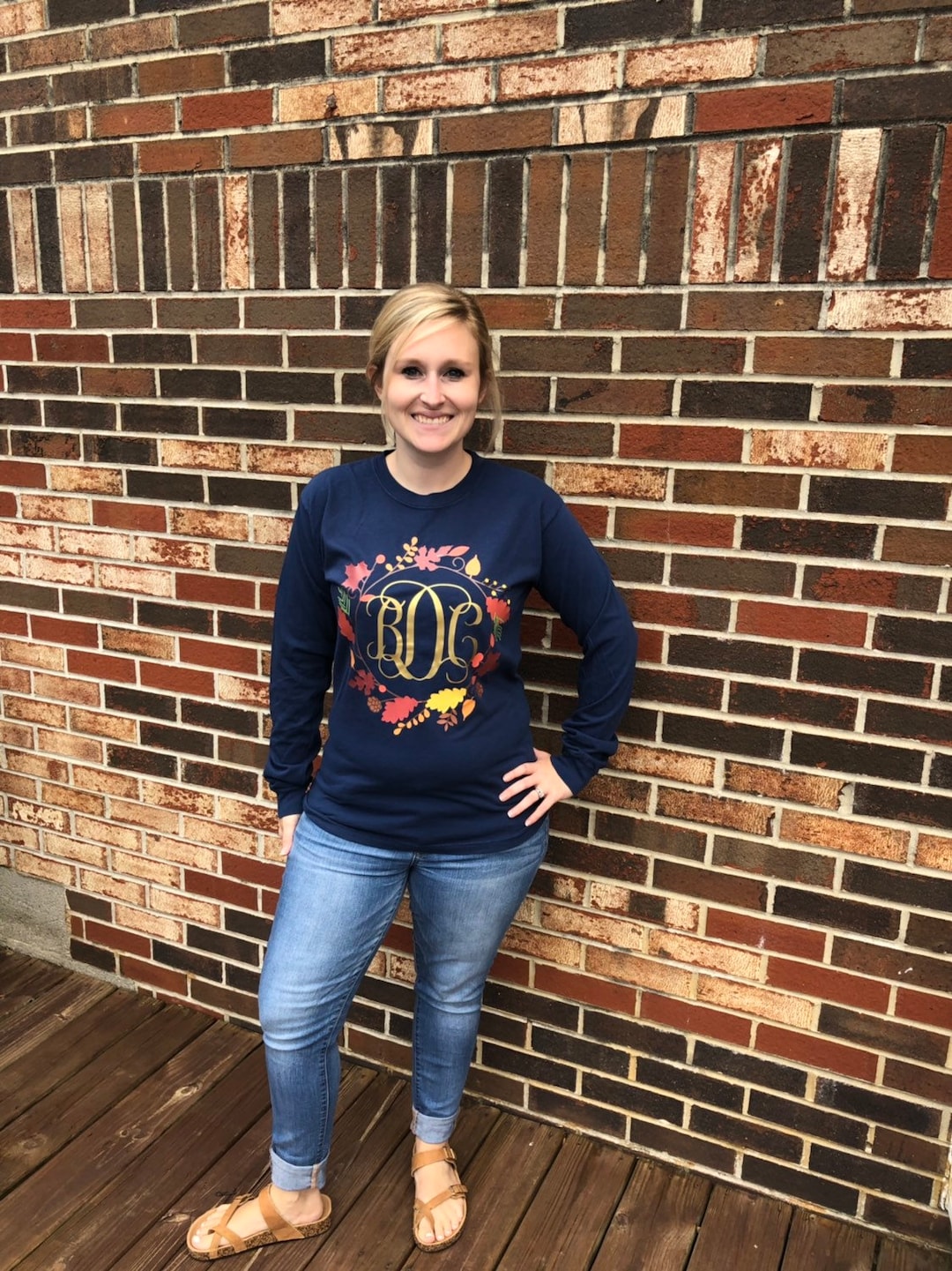 Fall Shirt Women or Men, Fall Shirts Plus Size, Monogram Tshirts ...