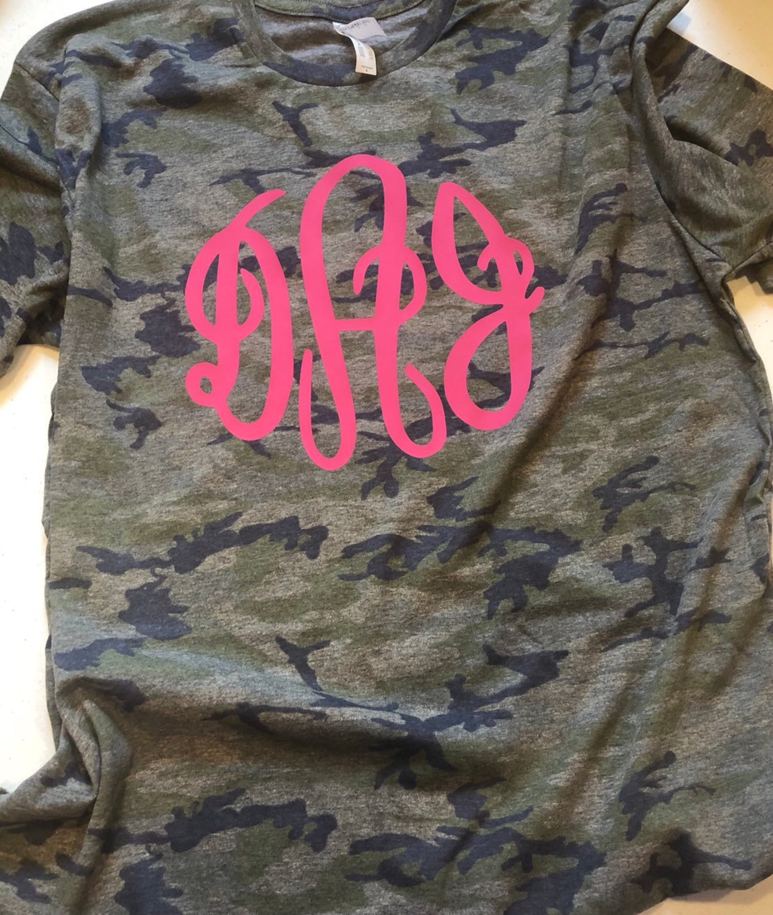Custom Camo Shirt Women or Men Camo Shirt With Monogram - Etsy