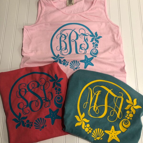 Tshirt Monogram - Etsy