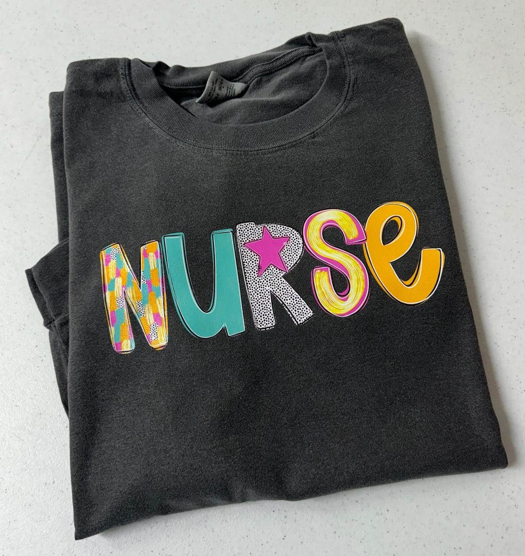 Nurse Shirt - Nurse - Career - Nursing -comfort Colors- Unisex-long ...