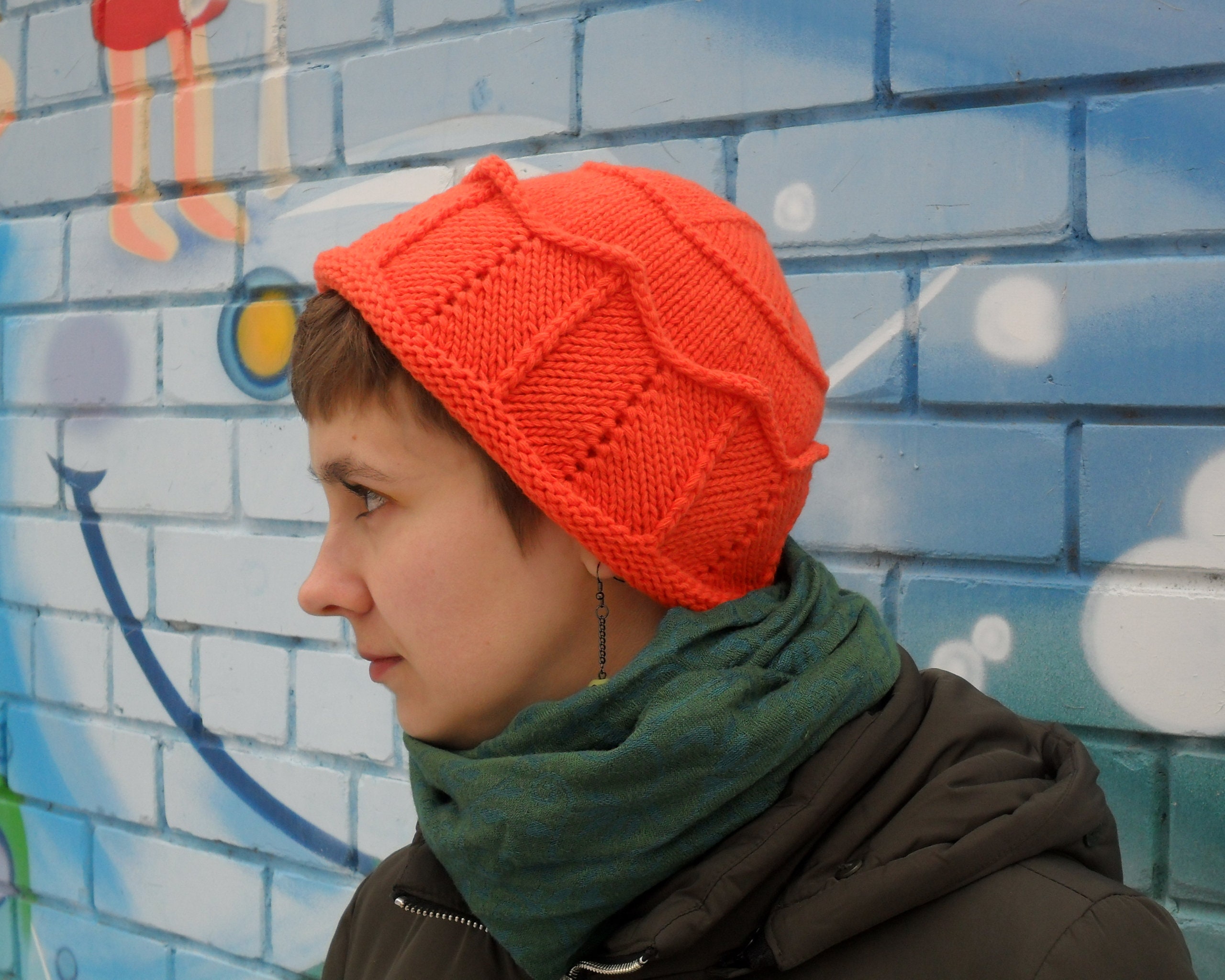 Orange Crown Beanie Hat Jughead Beanie Whoopee Cap Wool - Etsy